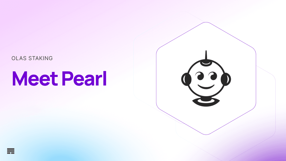 Meet Pearl: Agent Staking on OLAS | Olas | Co-own AI